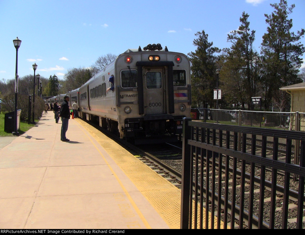 Cab Car 6000 on the Easter Train